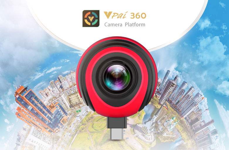 VPai Clip Pro turnkey solution for leading-edge 4K 360-degree cameras